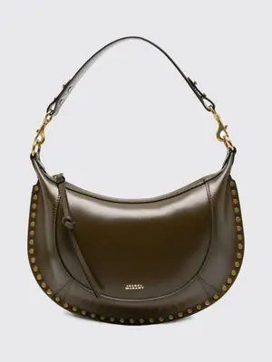 Isabel Marant Étoile Isabel Marant Leather Shoulder Bag Olive