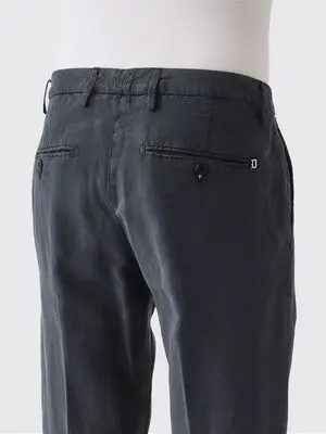 DONDUP Linen And Cotton Blend Chino Trousers