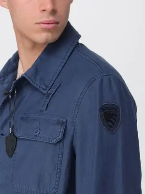 BLAUER. Cotton Shirt Jacket