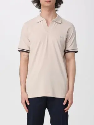 FAY Basic Cotton Polo Shirt Navy
