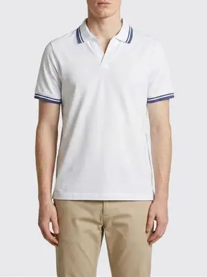 FAY Basic Cotton Polo Shirt White