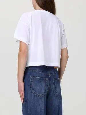 Max Mara Cotton Crop T-shirt - White