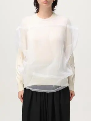 Comme Des Garçons Jumper Colour - White