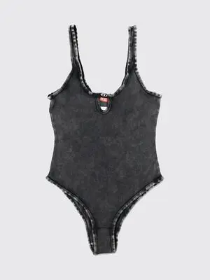 DIESEL® Maura Ribbed One-piece Swimsuit - Brown