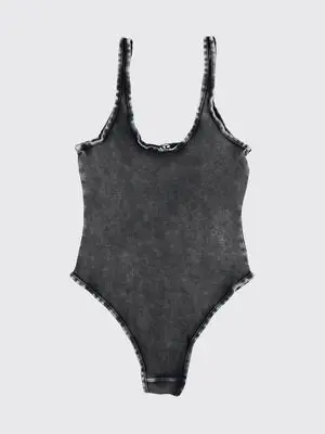DIESEL® Maura Ribbed One-piece Swimsuit - Brown