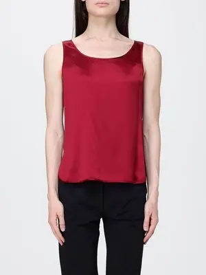 Max Mara Satin Top - Red