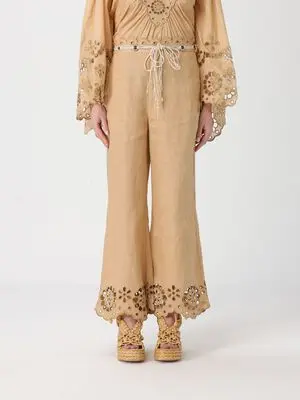 Zimmermann Trousers Colour - Beige