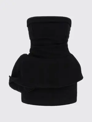Magda Butrym Ribbed Peplum Mini Dress