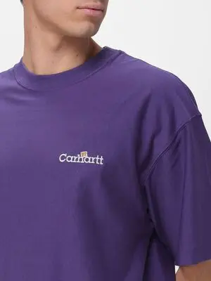 Carhartt Work In Progress Cotton Crew Neck T-shirt With Logo