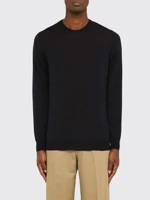 DRUMOHR Long-sleeved Crewneck Sweater - Blue