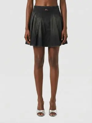 DIESEL® De-spiki-s Denim Skirt - Black