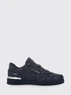 PLEIN SPORT Viper Ii Nubuck Sneakers - Turquoise
