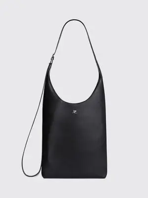 COURREGES Melt Leather Bag - Black