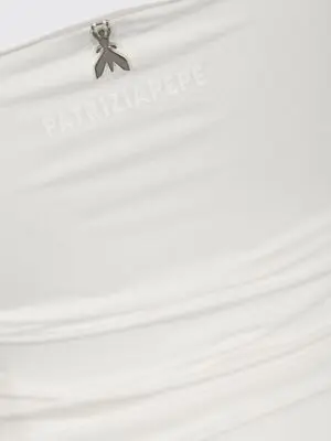 Patrizia Pepe Viscose V-neck Top With Thin Straps