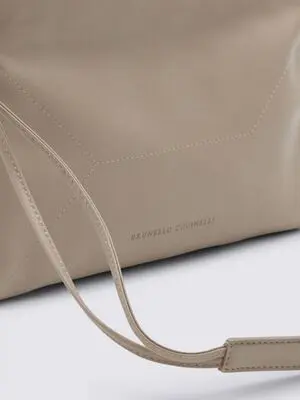 Brunello Cucinelli Leather Bag - Beige