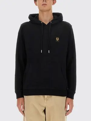 Belstaff Cotton Hoodie - Black