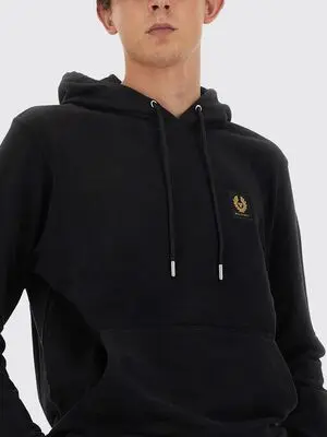 Belstaff Cotton Hoodie - Black