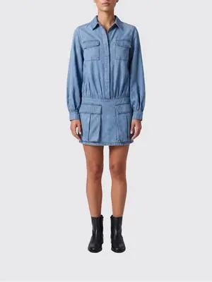 7 For All Mankind Denim Shirtdress - Blue