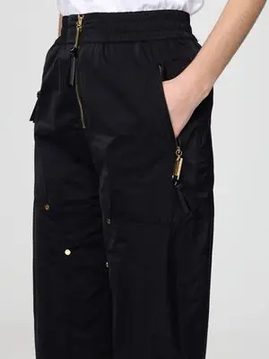 Elisabetta Franchi Straight Crêpe Trousers
