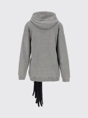 MAISON MARGIELA Cotton Hooded Dress - Grey