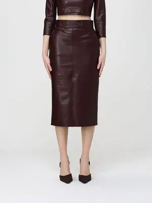 Elisabetta Franchi Midi Skirt - Brown
