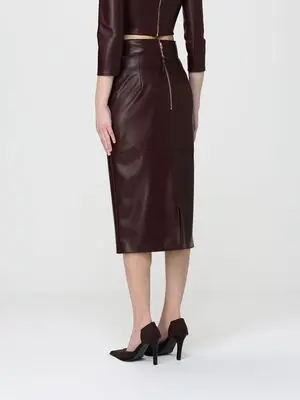 Elisabetta Franchi Midi Skirt - Brown