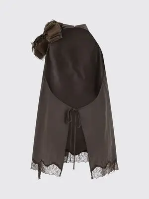 Magda Butrym Silk Top With Bow