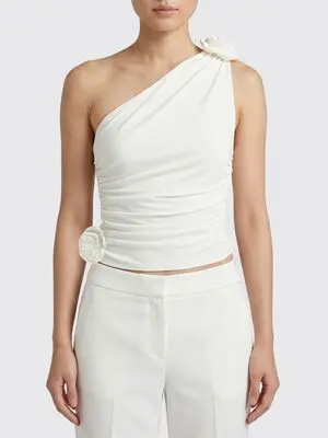 Magda Butrym Stretch Viscose Top - White