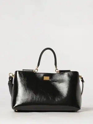 Dolce & Gabbana Top Handle Bag With Shoulder Strap - Black