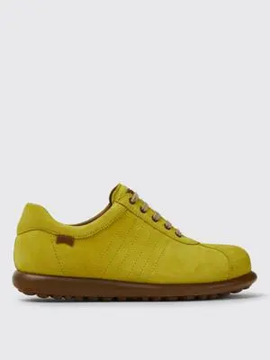 Camper Pelotas Trainers In Nubuck - Yellow