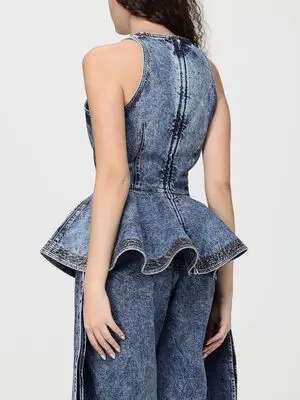 Alaïa Cotton Denim Top