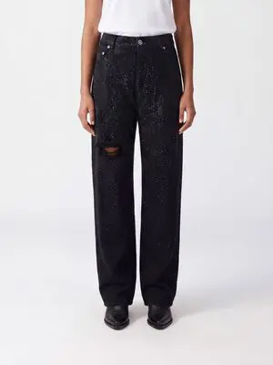 GOLDEN GOOSE Embellished Ripped Jeans