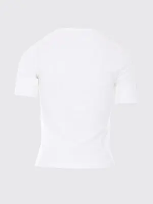 COURREGES Cotton T-shirt With Logo