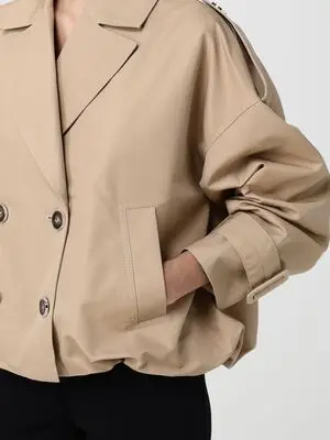 Pinko Short Double-breasted Trench Coat