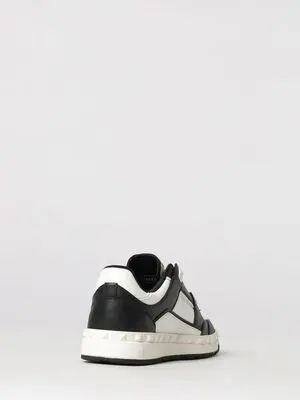 Valentino Garavani Freedots Leather Sneakers - Black