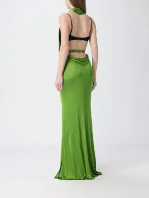 Elisabetta Franchi Long Jersey Dress
