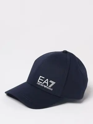 EA7 Baseball Cap With Logo - Blue