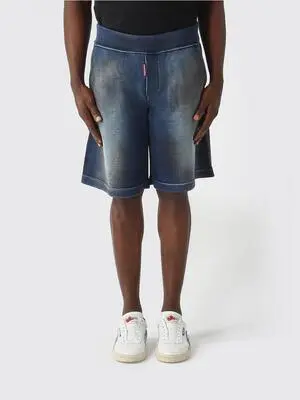 Dsquared2 Cotton Shorts - Denim
