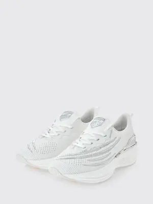 PLEIN SPORT Iron Tiger Polyester Sneakers - White