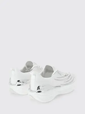 PLEIN SPORT Iron Tiger Polyester Sneakers - White