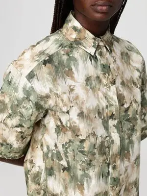 Max Mara Abstract Pattern Cotton Shirt