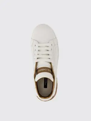 Dolce & Gabbana Leather Low Top Trainers