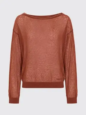 Patrizia Pepe Wool And Cashmere Blend Boat Neck Sweater