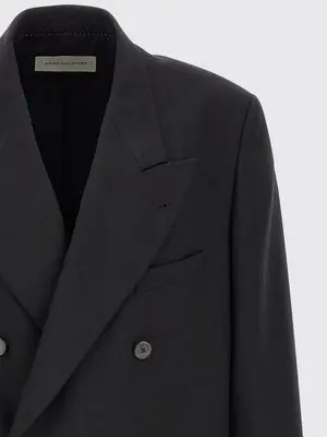 Dries Van Noten Wool And Mohair Double-breasted Blazer