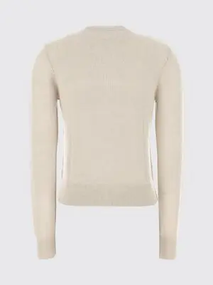 Burberry Ekd Logo Cotton Cardigan - Beige