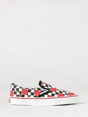 VANS Checkered And Polka Dot Canvas Sneakers Valentino Garavani X - White