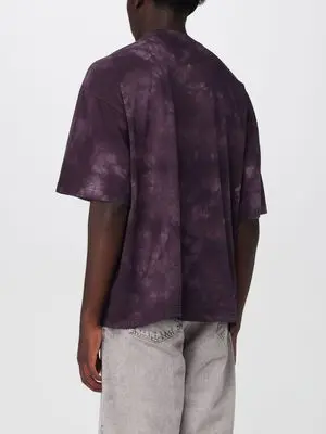 Carhartt Work In Progress Cotton Crew Neck T-shirt With Print - Violet
