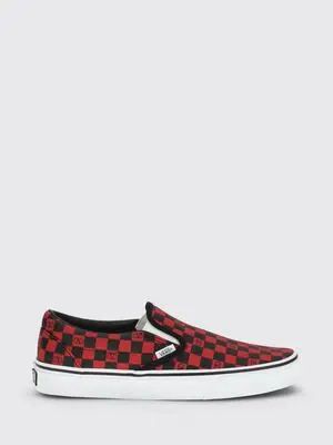 VANS Valentino Garavani X Vans Checked Canvas Slip-On Sneakers Black