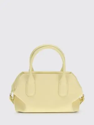 THEMOIRE Talia Trunk Small Vegan Leather Bag - Yellow