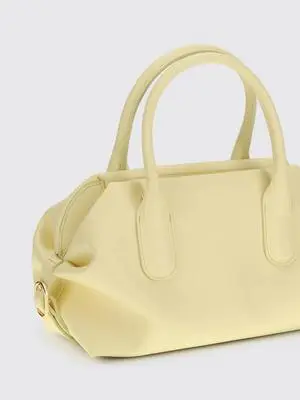 THEMOIRE Talia Trunk Small Vegan Leather Bag - Yellow